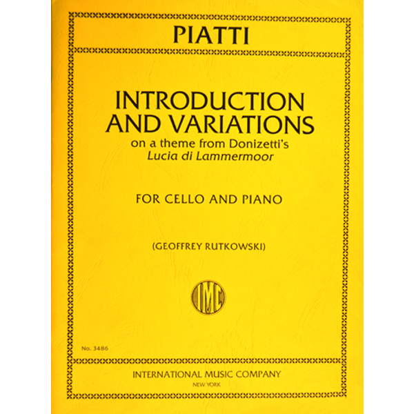 Piatti Introduction and Variations